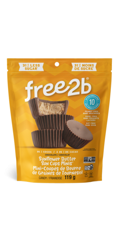 Buy free2b Chocolate Sunflower Butter Mini Cups at Well.ca | Free ...