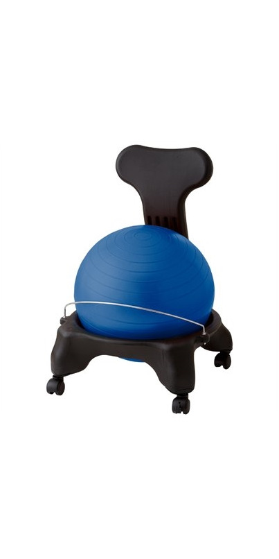 Buy Gaiam Classic Balance Ball Chair Blue Ball at Well.ca | Free ...