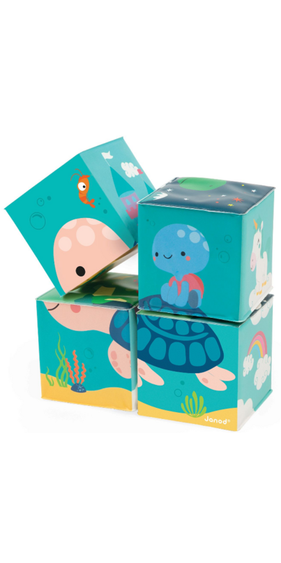 Buy Janod 4 Bath Cubes at Well.ca | Free Shipping $35+ in Canada