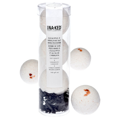 Buy Buck Naked Soap Company Eucalyptus & Himalayan Salt Mani/Pedi Bomb ...