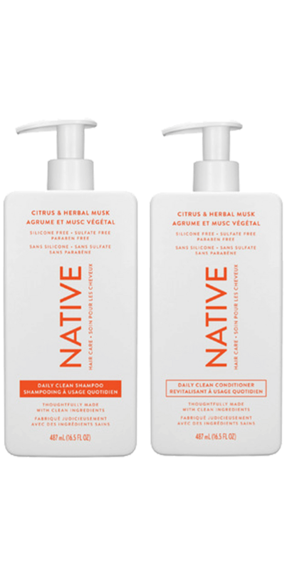 Buy Native Hair Citrus & Herbal Musk Shampoo & Conditioner Bundle at ...