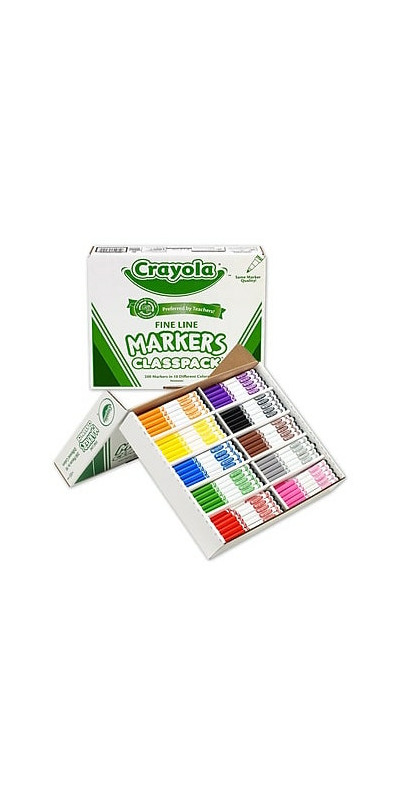 Buy Crayola Fine Line Markers Classpack at Well.ca | Free Shipping $35 ...