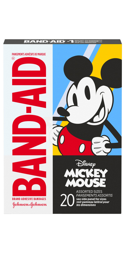 Buy Band-Aid Mickey Mouse Adhesive Bandage at Well.ca | Free Shipping ...