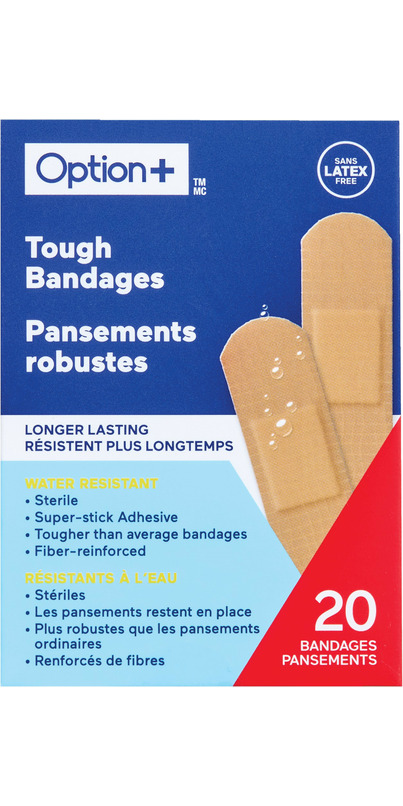Buy Option+ Tough Plastic Bandages at Well.ca | Free Shipping $35+ in ...