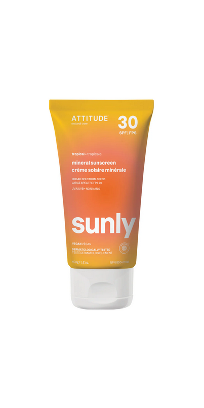 Buy ATTITUDE Sunly Adult Mineral Sunscreen SPF 30 Tropical at Well.ca ...