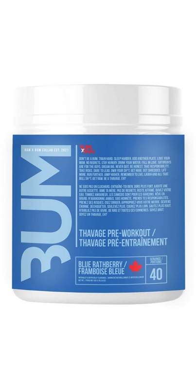 Buy CBUM Thavage Pre-workout Blue Rathberry at Well.ca | Free Shipping ...