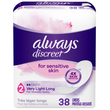 Buy Always Discreet Liner Sensitive Very Light & Long 1 Drop at Well.ca ...