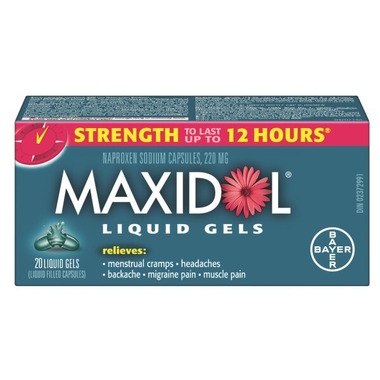 Buy Maxidol Liquid Gels from Canada at Well.ca - Free Shipping