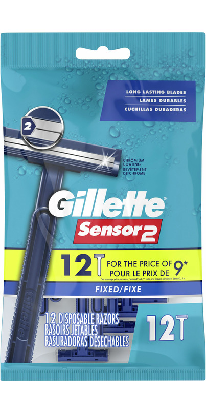 Buy Gillette Sensor 2 Disposable Razor at Well.ca | Free Shipping $35 ...