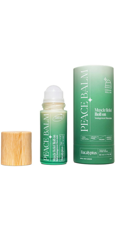 Buy The Peace Labs Peace Balm Muscle Relief Roll-On Lotion Eucalyptus ...