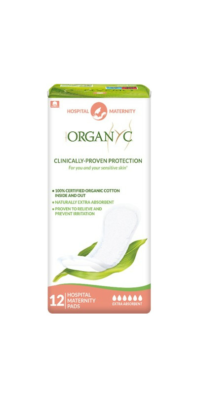 Buy Organyc Hospital Post-Partum & Maternity Pads at Well.ca | Free ...