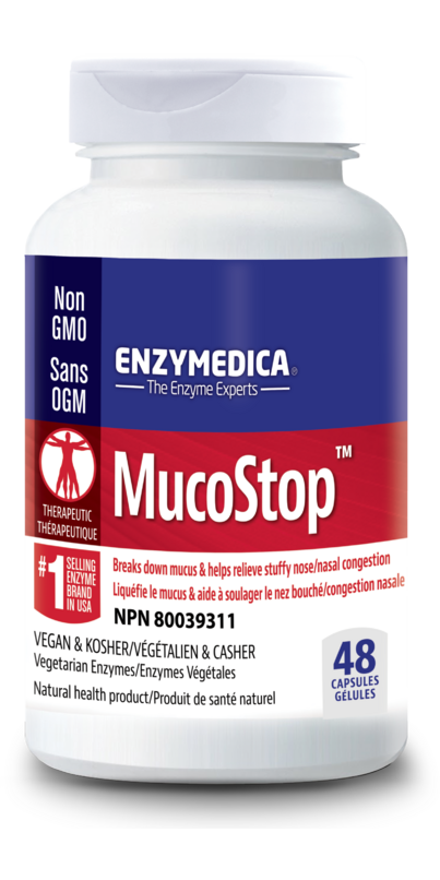 Buy Enzymedica MucoStop at Well.ca | Free Shipping $35+ in Canada