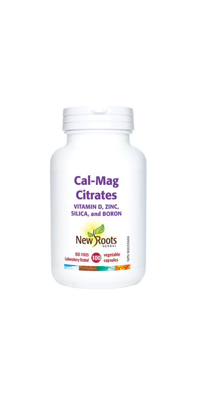 Buy New Roots Herbal Cal-Mag Citrates Vitamin D, Zinc, Silica and Boron ...