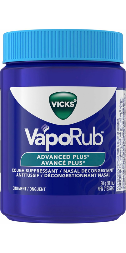 Buy Vicks VapoRub Advanced Plus at Well.ca | Free Shipping $35+ in Canada