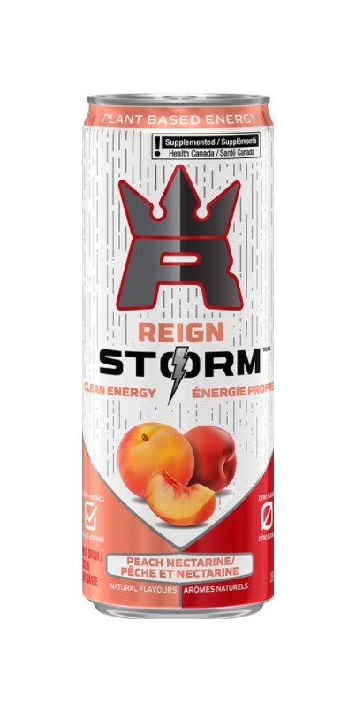 Buy Reign Storm Energy Peach Nectarine at Well.ca | Free Shipping $35 ...