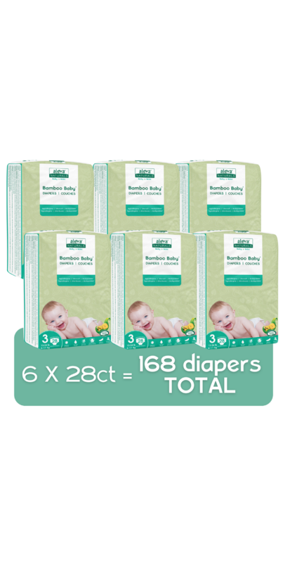 Buy Aleva Naturals Bamboo Baby Diapers Mega Pack at Well.ca | Free ...