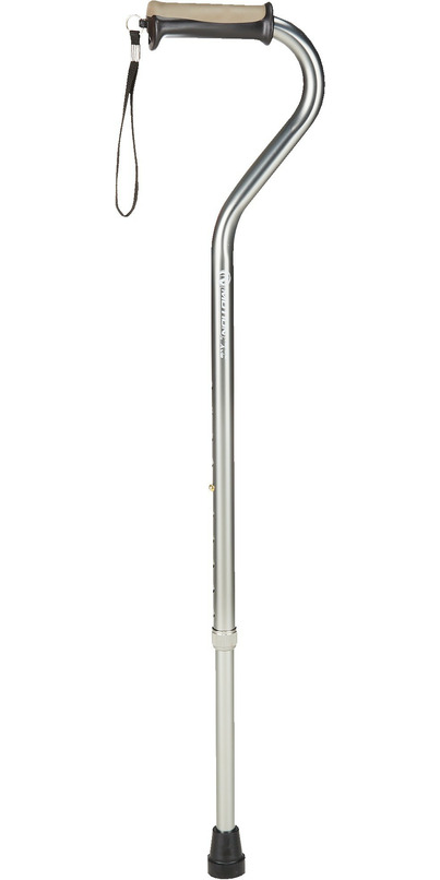 Buy Option+ Aluminum Cane In Motion Hypalon Ergonomic Handle Smoke at ...