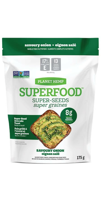 Buy Planet Hemp Superfood Super Seeds Savoury Onion at Well.ca | Free ...