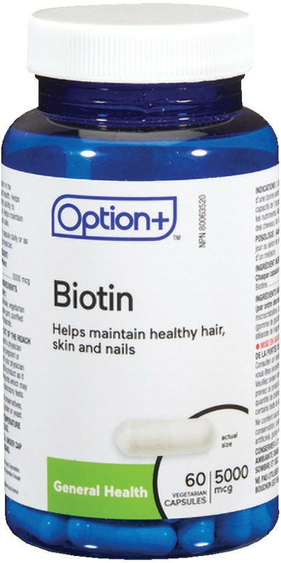 Buy Option+ Biotin 5000mcg at Well.ca | Free Shipping $35+ in Canada