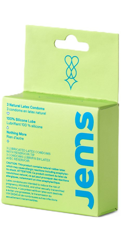 Buy Jems For All Natural Latex Condoms Tab at Well.ca | Free Shipping ...
