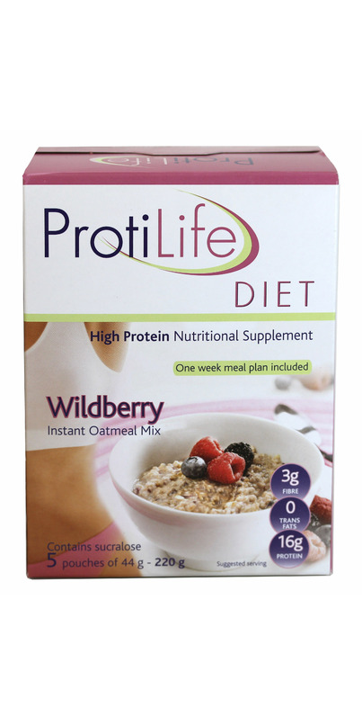 Buy ProtiLife Wildberry Instant Oatmeal Mix at Well.ca | Free Shipping ...