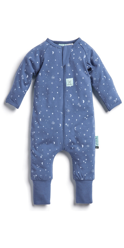 Buy ergoPouch Organic Cotton Pajamas Long Sleeve Sleeper Night Sky 0.2 ...