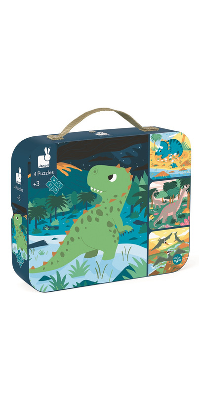 Buy Janod 4 In 1 Progressive Puzzles Dinosaurs at Well.ca | Free ...