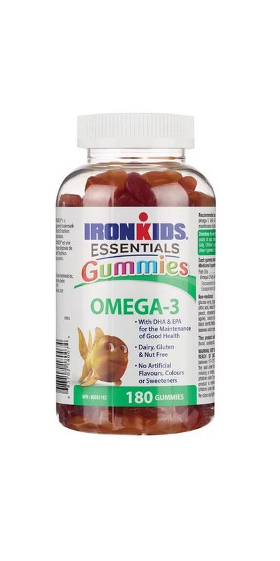 Buy Ironkids Gummies with Omega-3 for Smart Kids at Well.ca | Free ...