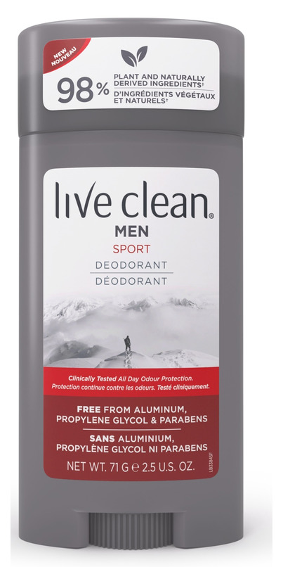 Buy Live Clean Mens Deodorant Sport at Well.ca | Free Shipping $35+ in ...