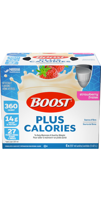 Buy Boost PLUS Calories Formulated Liquid Diet Drink Strawberry at Well ...