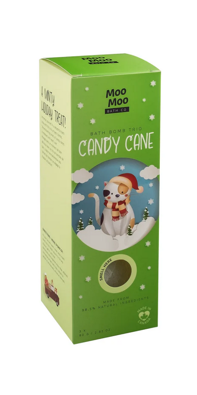 Buy Moo Moo Bath Co. Bath Bomb Trio Candy Cane at Well.ca | Free ...