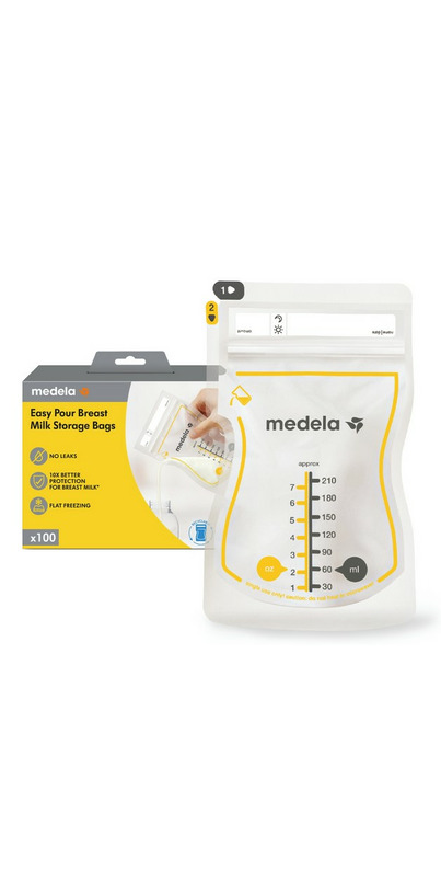 Buy Medela Easy Pour Disposable Breast Milk Storage Bags at Well.ca ...