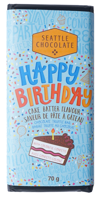 Acheter Seattle Chocolate Happy Birthday Truffle Bar à Well.ca ...