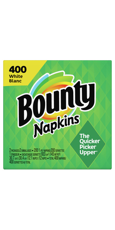 Buy Bounty Napkins White at Well.ca | Free Shipping $35+ in Canada
