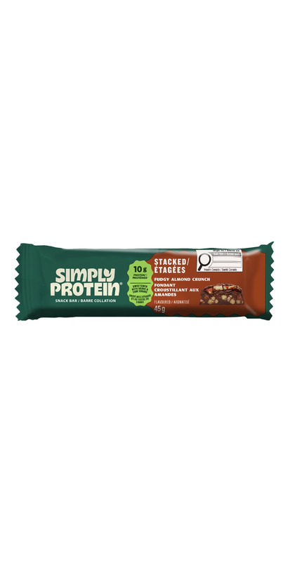 Achetez Simply Protein Stacked Bars Fudgy Almond Crunch chez Well.ca ...