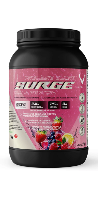Buy VEGAIN SURGE Clear Vegan Protein Summerberry Lemonade at Well.ca ...