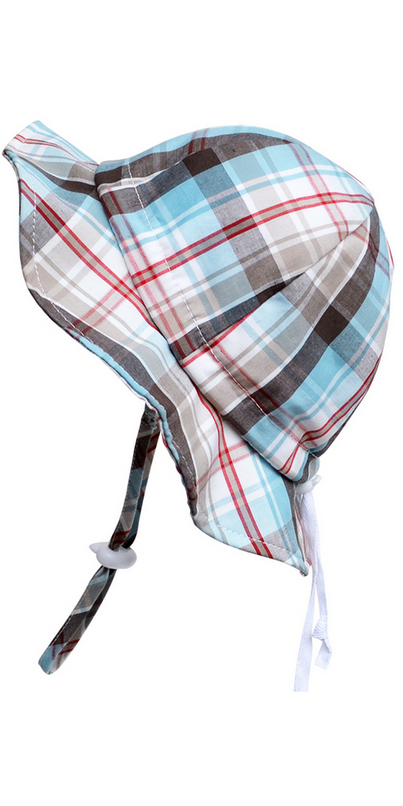 Buy Twinklebelle Grow-With-Me Baby Sun Hat Summer Plaid at Well.ca ...