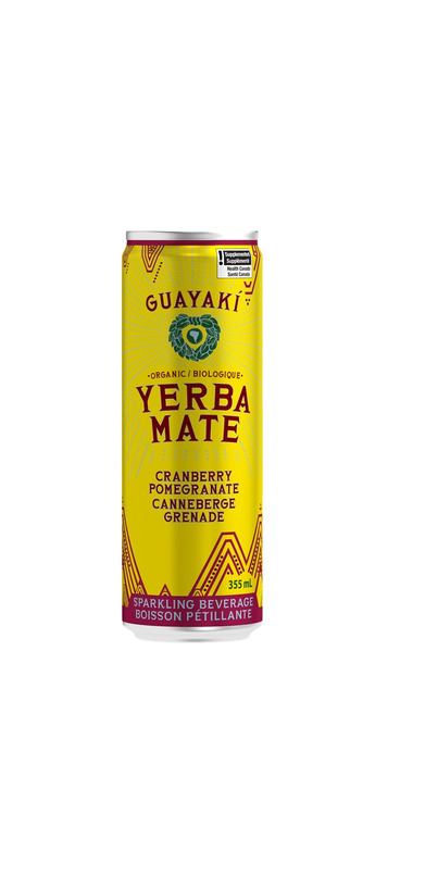 Buy Guayaki Organic Yerba Mate Sparkling Cranberry Pomegranate At Well