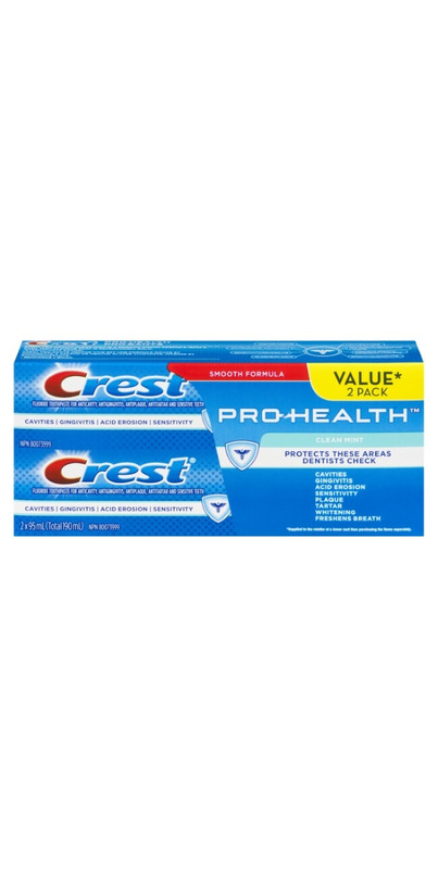 Buy Crest Pro-Health Toothpaste Clean Mint at Well.ca | Free Shipping ...