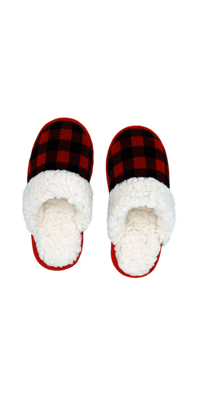 Buy Pudus Slide Slippers Lumberjack Red at Well.ca | Free Shipping $35 ...