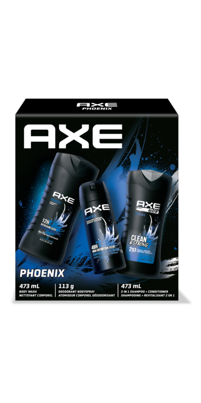 Buy Axe Phoenix 3 Body Set Pack at Well.ca | Free Shipping $35+ in Canada