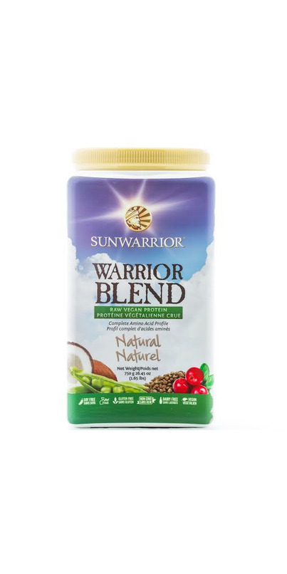 Buy Sunwarrior Warrior Protein Blend Natural at Well.ca | Free Shipping ...
