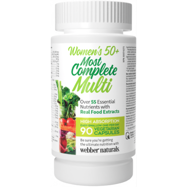 Buy Webber Naturals Women's 50+ Most Complete Multi at Well.ca | Free Shipping $35+ in Canada