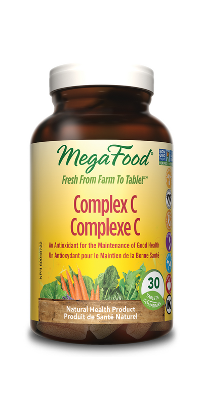 Achetez MegaFood Complex C chez Well.ca | Livraison gratuite à partir ...