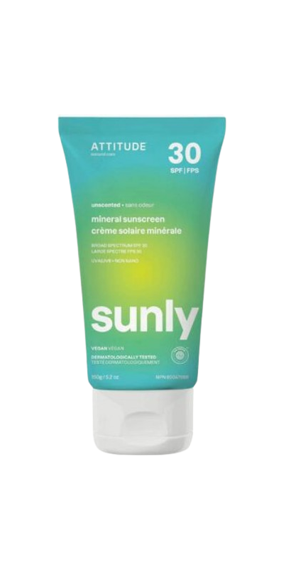 Buy ATTITUDE Sunly Adult Mineral Sunscreen SPF30 Unscented at Well.ca ...