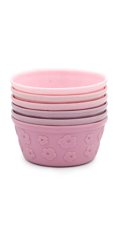 Buy Melii Silicone Food Cups Embossed Flowers at Well.ca | Free ...