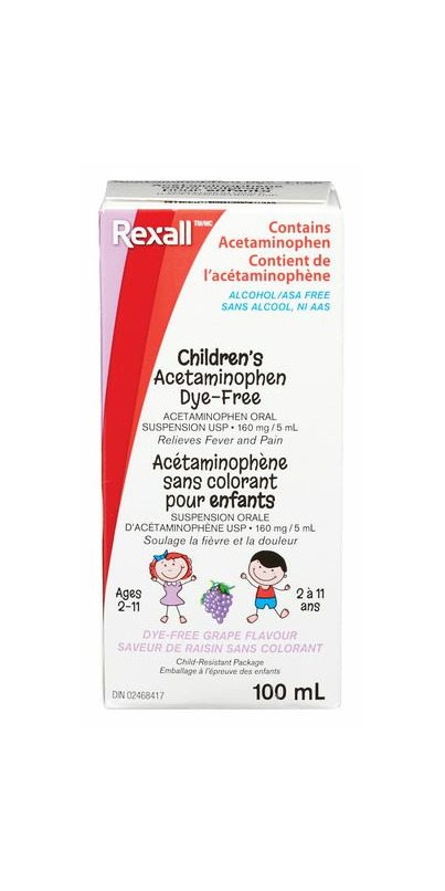 Buy Rexall Children's Acetaminophen Suspension at Well.ca | Free ...
