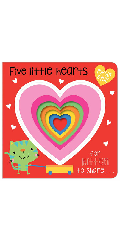 Buy Make Believe Ideas Baby Book Five Little Hearts Pop Out and Play at ...