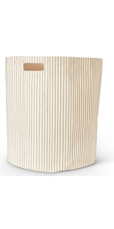 Buy Pehr Stripes Away Hamper Pebble at Well.ca | Free Shipping $35+ in ...