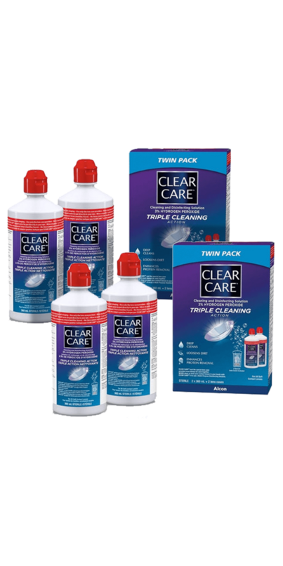 Buy Clear Care Cleaning & Disinfecting Solution Triple Cleaning Action Bundle at Well.ca | Free ...